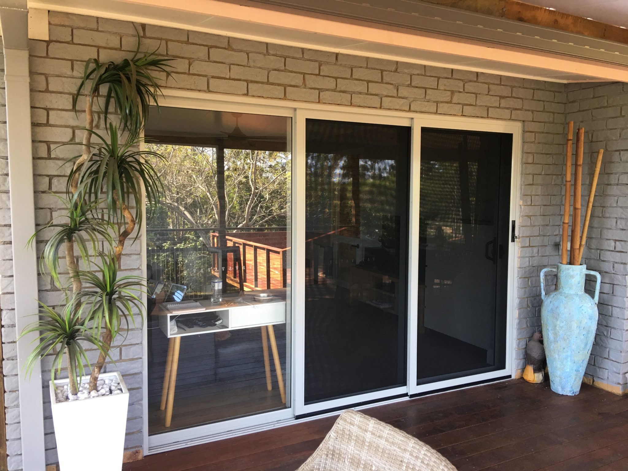 Sliding Stacker Secureview Security Doors at Buderim - Screens Plus